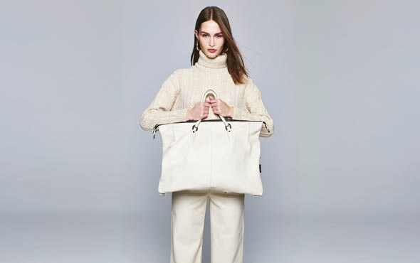 Shoulder Bag IRMA SIZE M Beige | Gabs